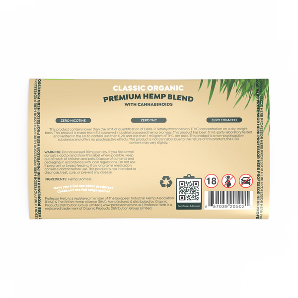 Premium Hemp Blend | Classic Organic (20g) | National Hemp Service